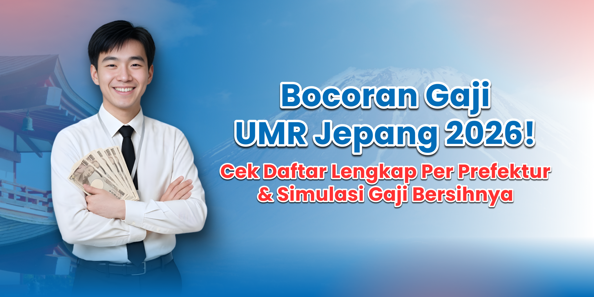 Gaji UMR Jepang Terbaru 2026: List Lengkap & Gaji Bersih